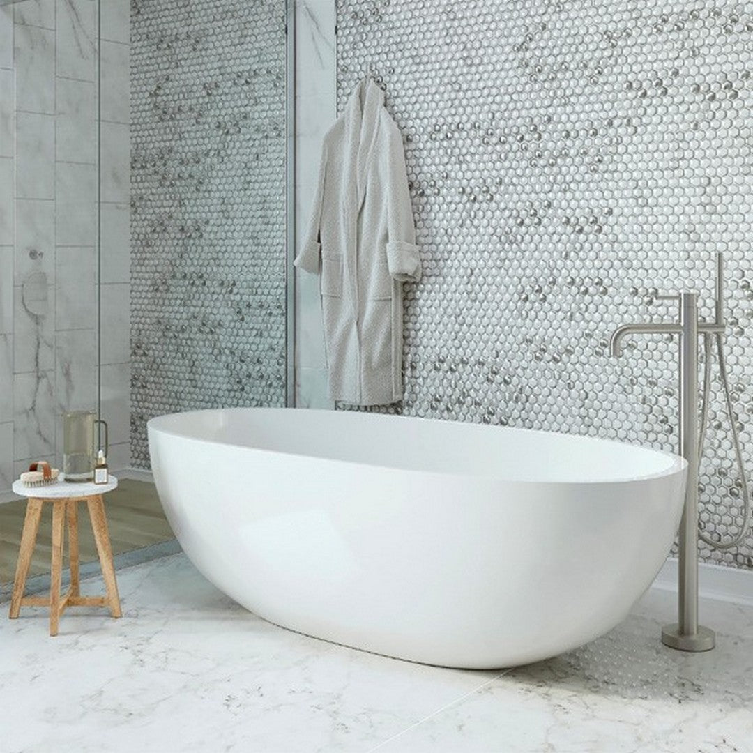 Mir Alma Glamour Cordoba 10.8" x 11.5" Glass 1" Mosaic