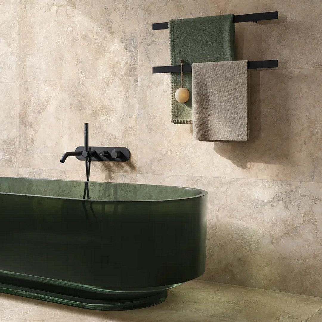 Arizona 24" x 48" Invictus Cross Cut Matte Rectified Porcelain Tile
