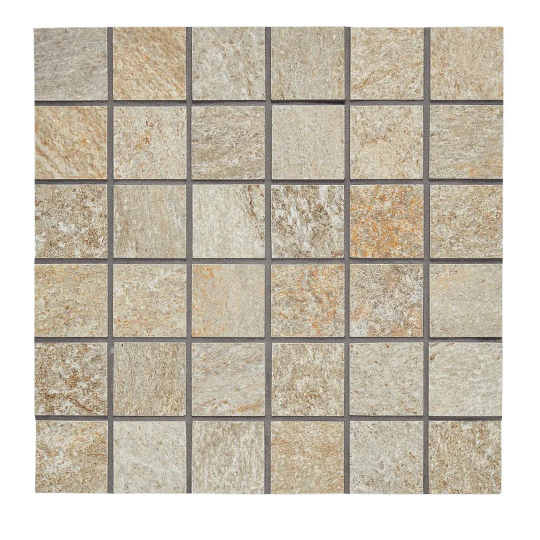 Arizona 12" x 12" Oro Gate Matte Rectified Glazed Porcelain 2" Mosaic