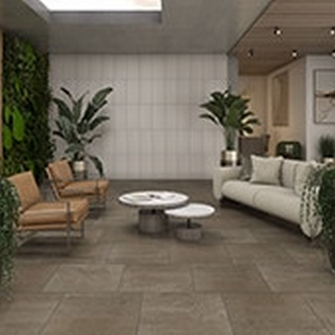 American Olean 24" x 24" Crafter Matte Porcelain Tile