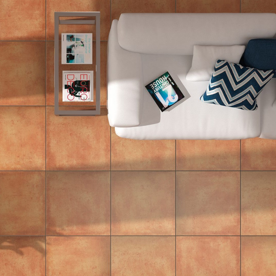 Tesoro 20" x 20" Cotto Pressed Porcelain Tile