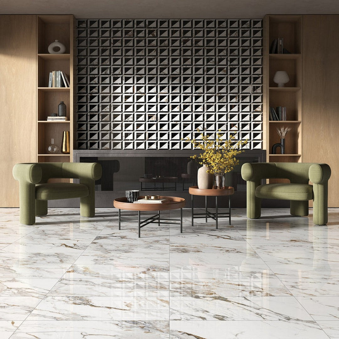 Florida Tile 12" x 24" Indulge Rectified Polished Porcelain Tile