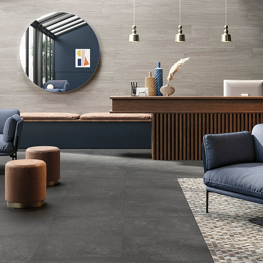 Del Conca USA 24" x 24" Essential Rectified Porcelain Tile Matte