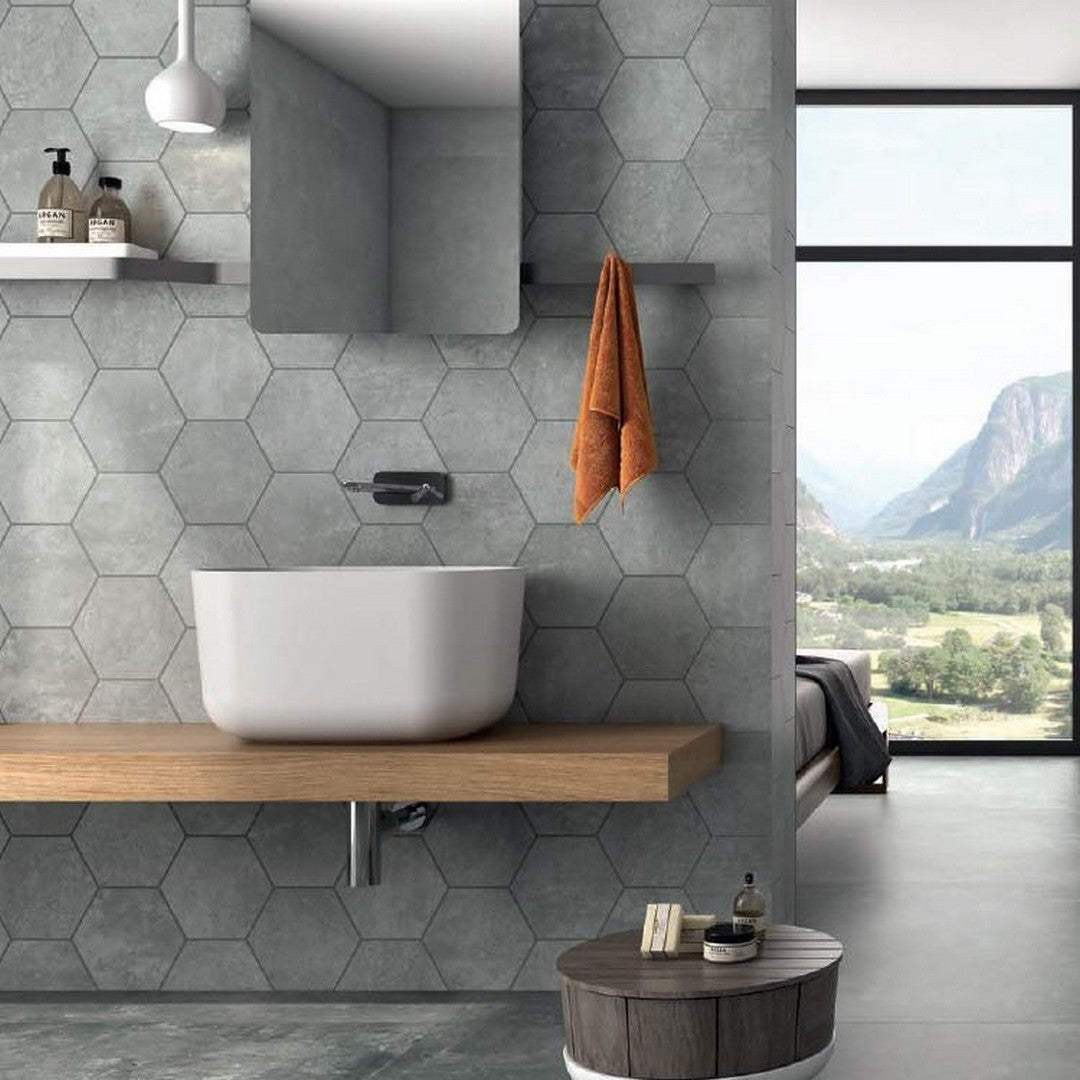 Ottimo 10" x 11" Ground Matte Porcelain Tile