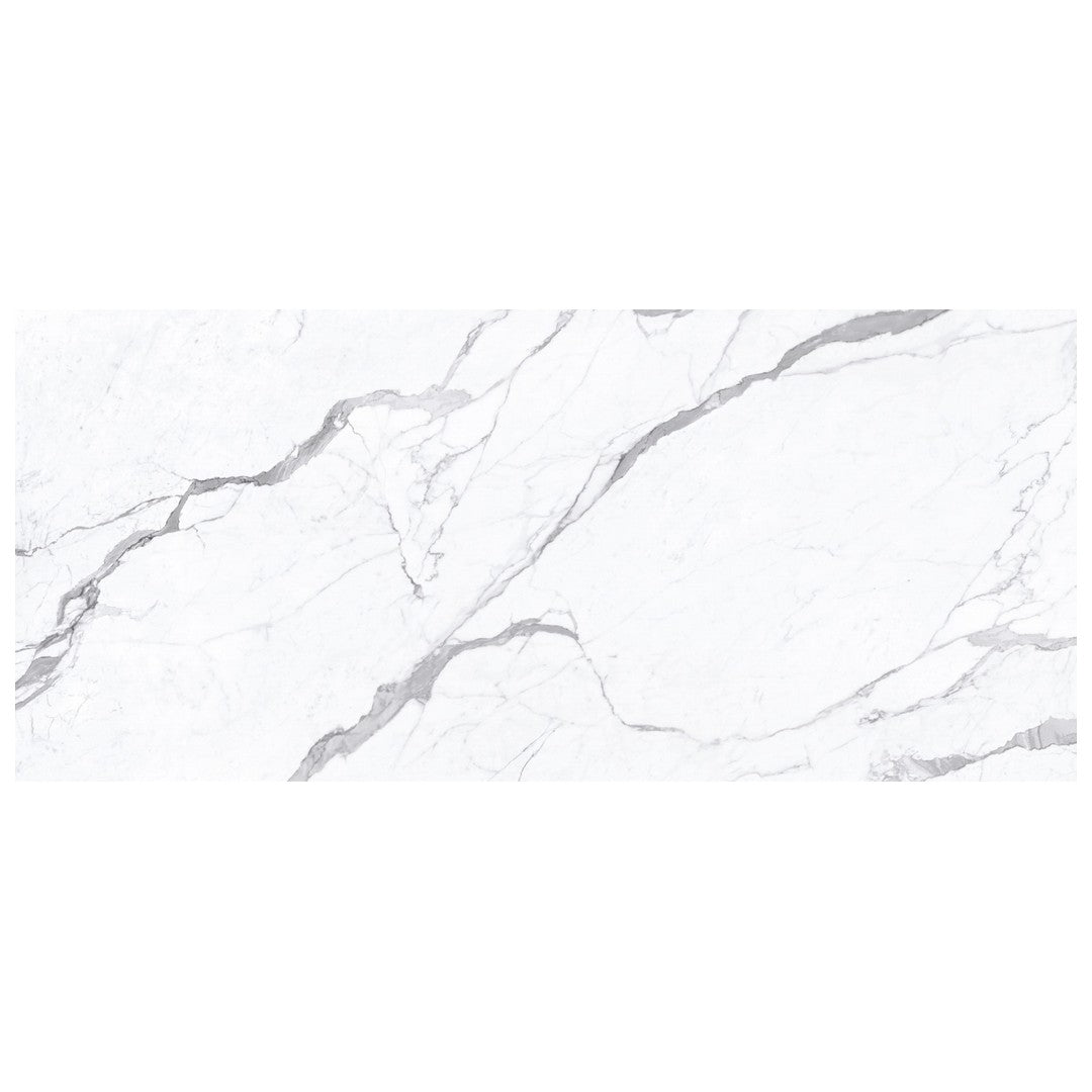 Keystone 24" x 48" Statuario Superiore Matte Porcelain Floor Tile