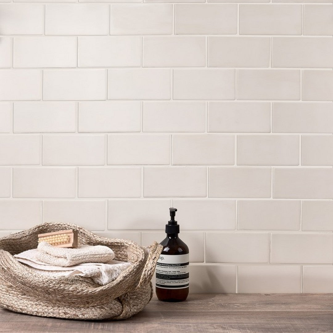 Floors 2000 4" x 10" Maiolica Subway Pressed Ceramic Tile