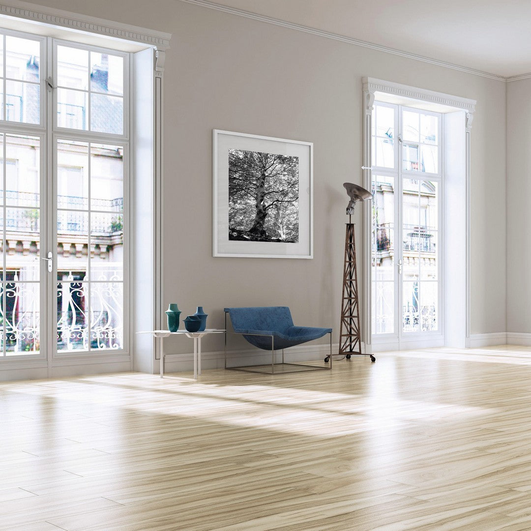 Tesoro 9" x 48" Mukali Pressed Matte Porcelain Wood Plank